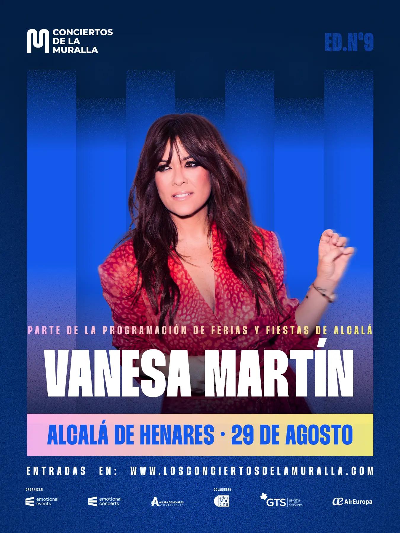 Concierto Vanesa Martín: Alcalá de Henares | 29 de agosto – Entradas ...